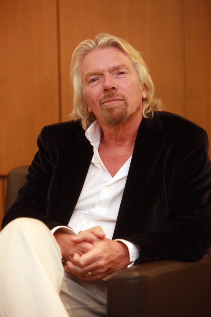 Sir Richard Branson - Owner Virgin Group - Milestone Magazine