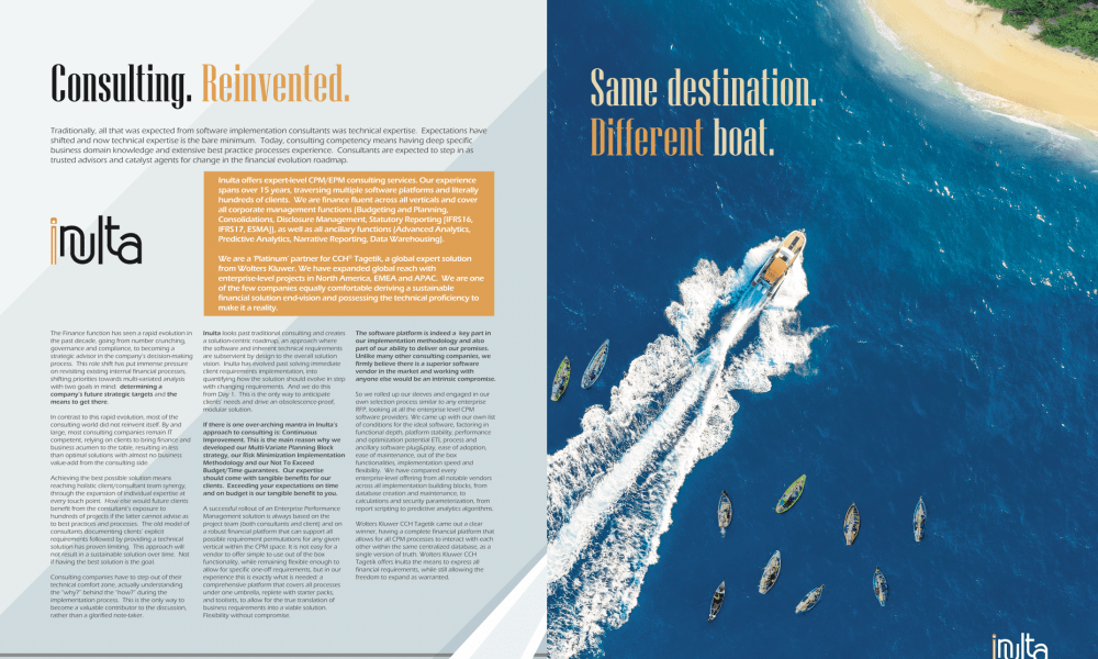 Inulta Consulting - Milestone Magazine